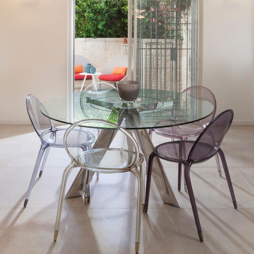 29 Glass Table Innovations to Turn Your Rooms into Art Spaces - Homa Decor