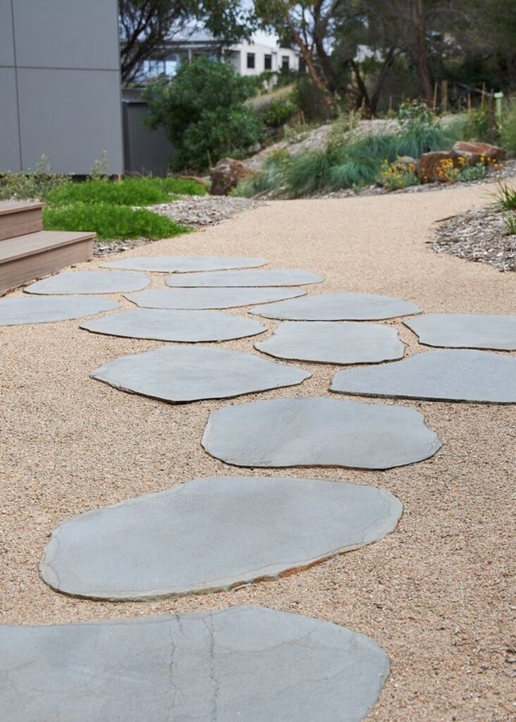 57 Front Walkway Ideas to Beautify Your Home’s Entryway - Homa Decor