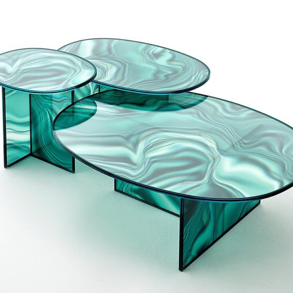 29 Glass Table Innovations to Turn Your Rooms into Art Spaces - Homa Decor